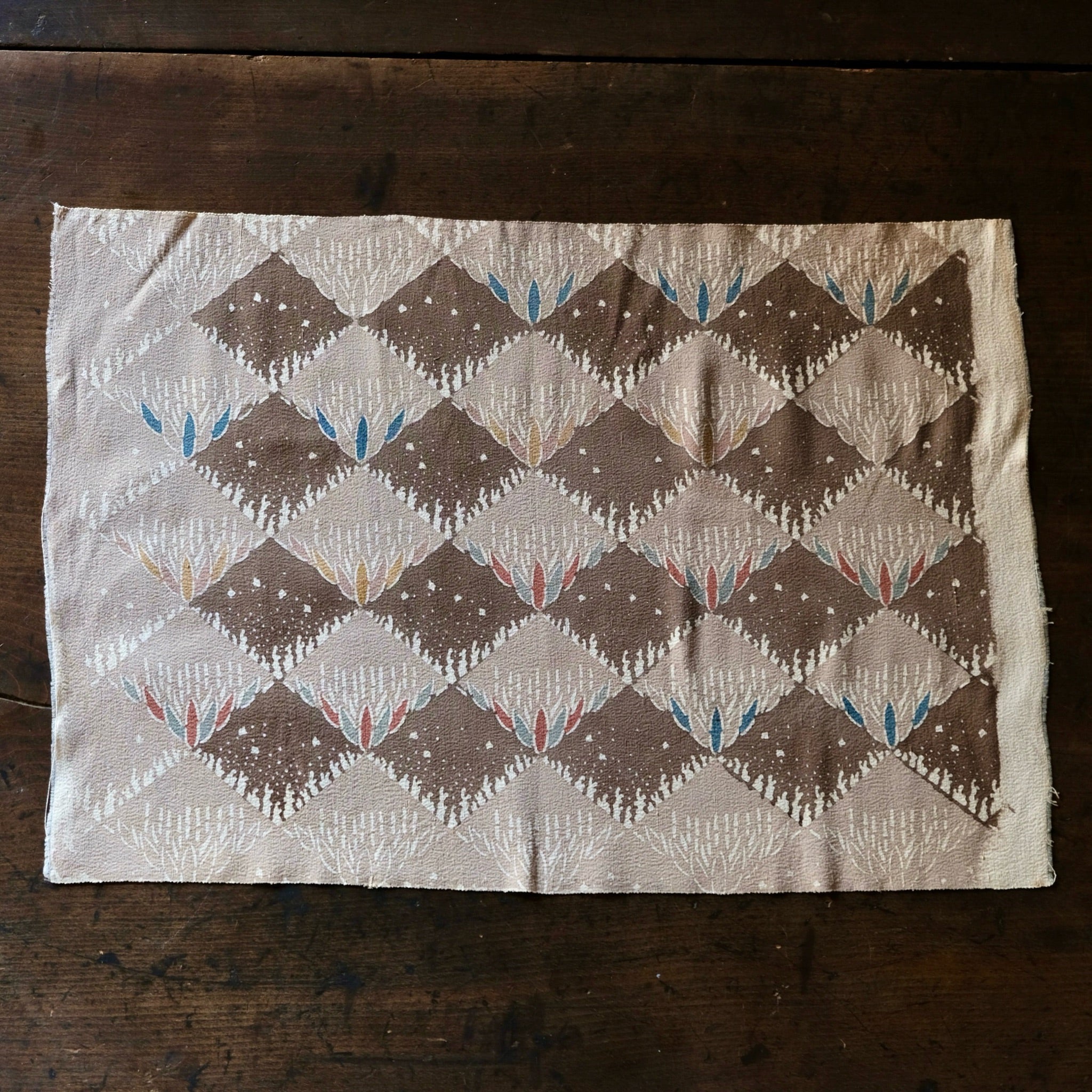 Vintage Japanese kimono silk textile ryukyu bingata okinawa Japanese b ...